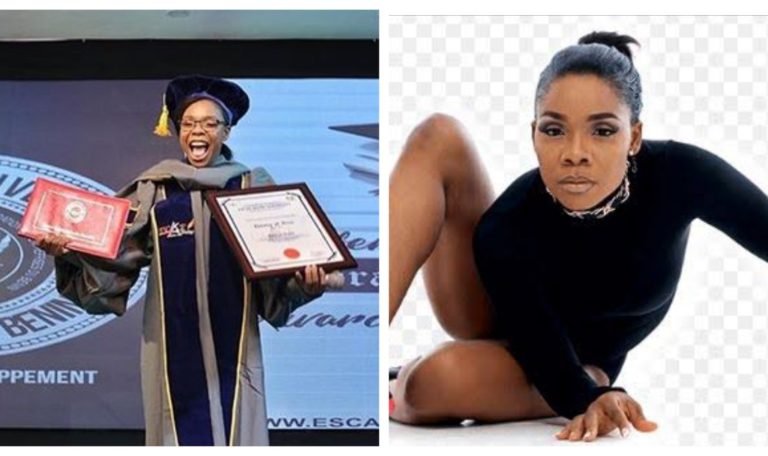 Popular Nigerian Dancer, Kaffy Conferred with an Honorary Doctorate ...