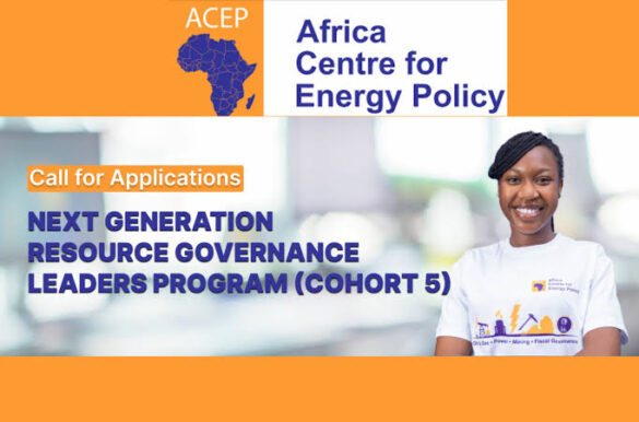 Africa Centre for Energy Policy (ACEP) NextGen Leaders Program for ...
