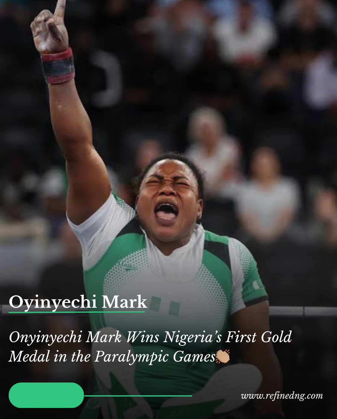 Onyinyechi Mark Wins Gold and Sets New Paralympic Record at Paris 2024 ...