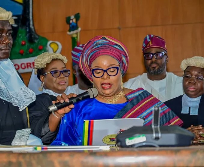 Mojisola Meranda Becomes First Female Speaker of Lagos Assembly - RefinedNG