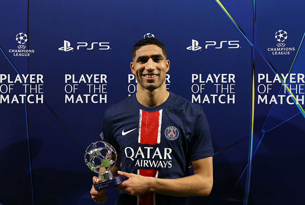 Achraf Hakimi: The 27th African Player to Win UCL - RefinedNG
