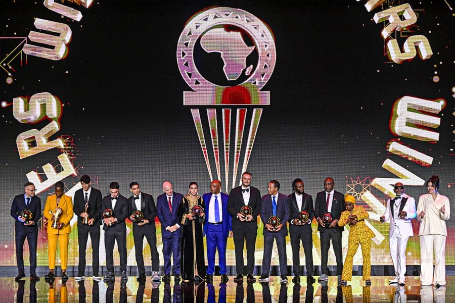 Hakimi, Chebbak Lead Morocco’s Big Wins at CAF Awards 2025 - RefinedNG